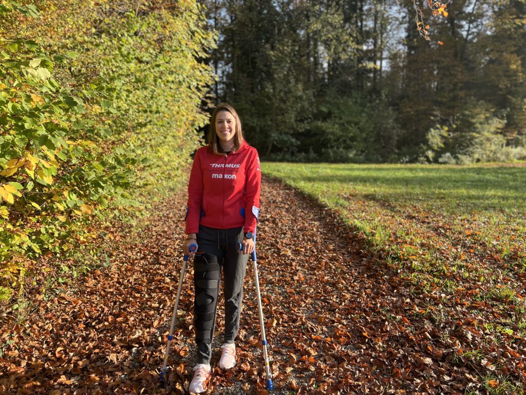 Alessandra Keller successfully operated on cruciate ligament | Thömus ...